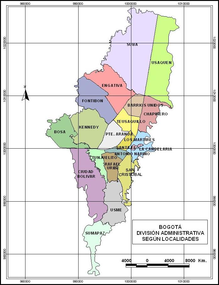 Viajando POR CIUDAD BOLIVAR: UPZ